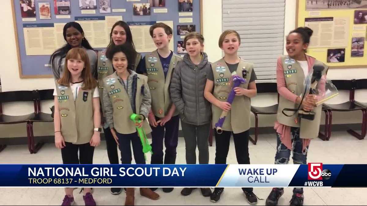 Wake Up Call from Medford Girl Scouts
