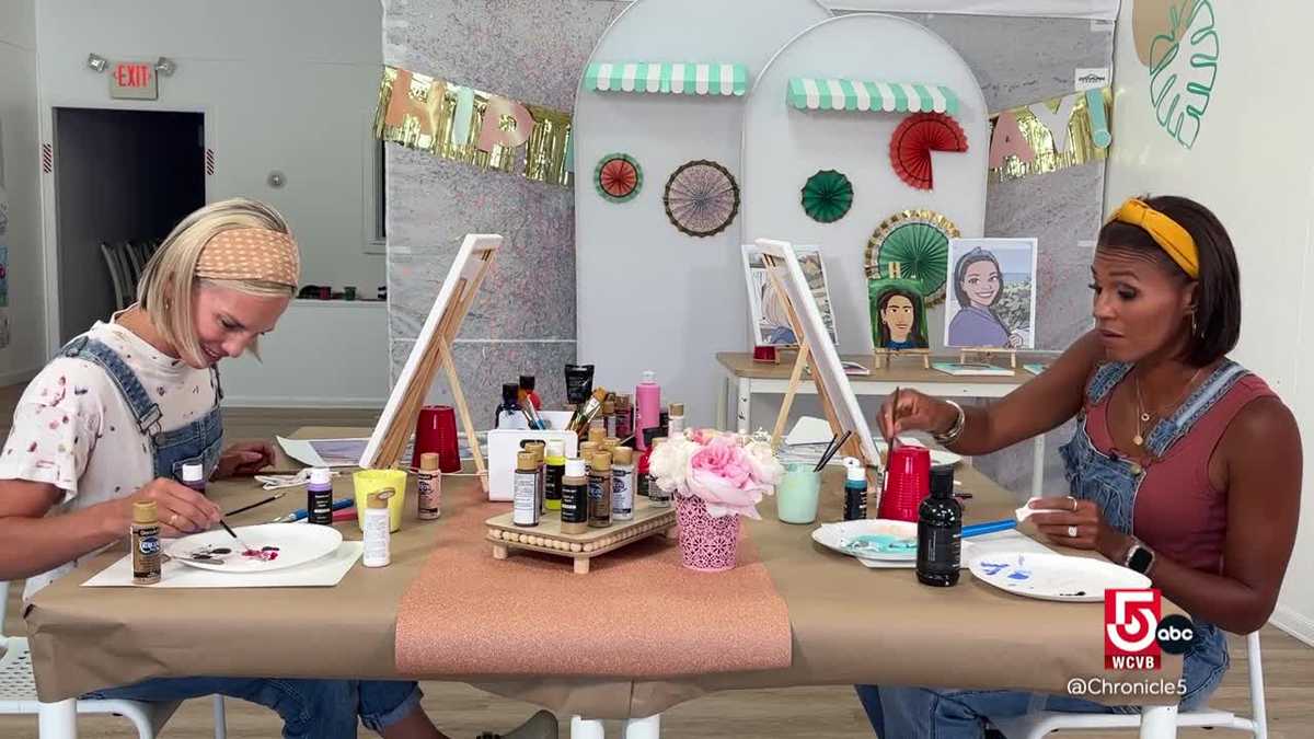 'Paint your partner' session brings creativity to Seekonk