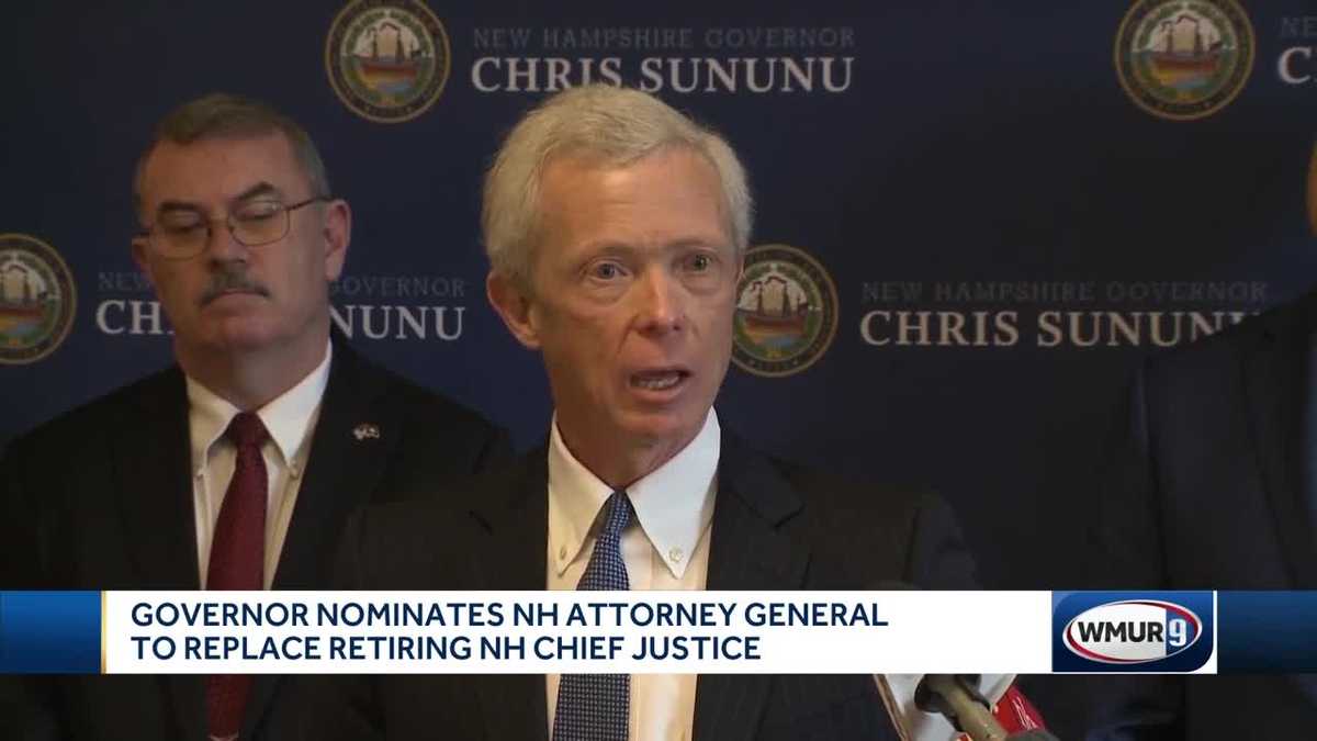 Sununu nominated NH Attorney General to replace retiring state chief ...