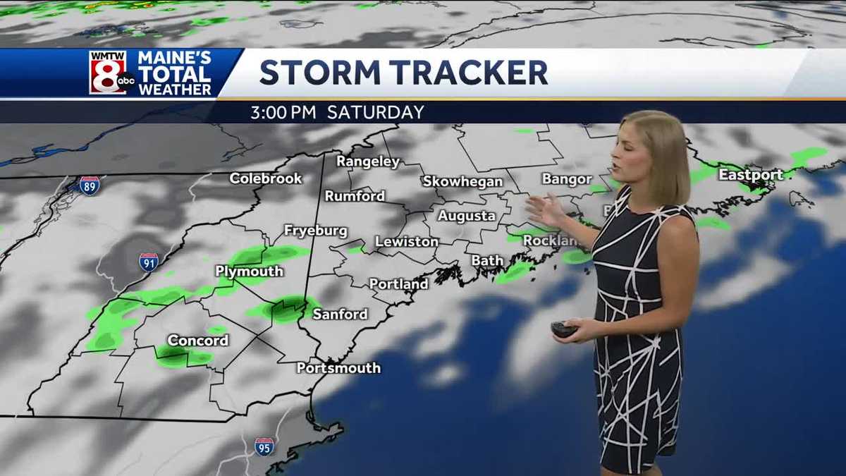 Stray shower possible this weekend