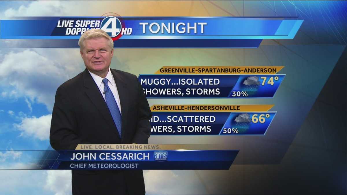 John Cessarich's forecast for July 14, 2014
