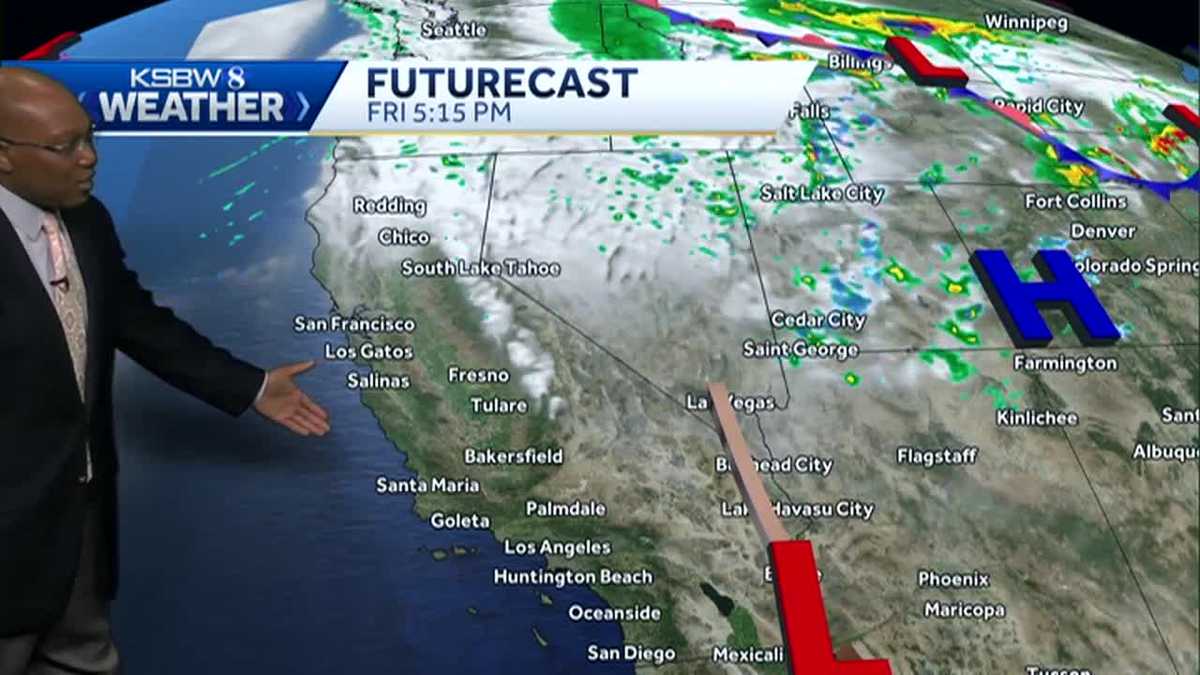 Break from the rain today