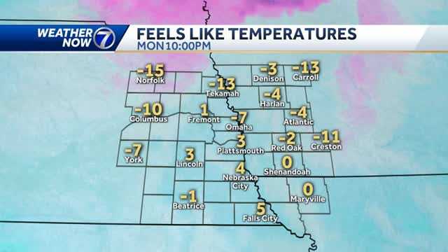 Very cold through Tuesday morning, more snow Wednesday