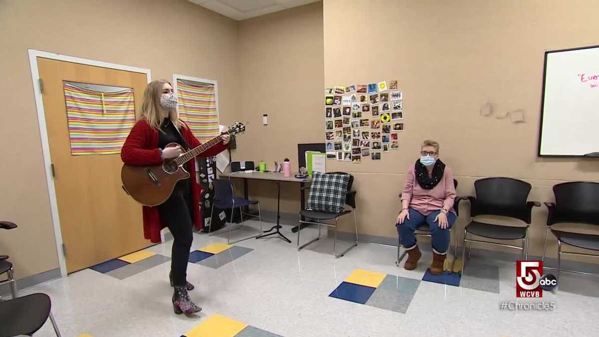 Music therapy helping individuals process emotion and to connect with ...