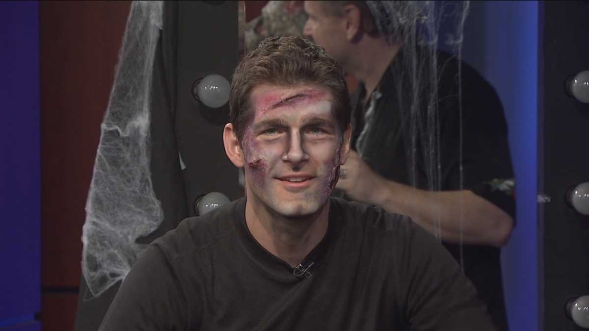 WESH 2's Jason Guy gets zombie makeover