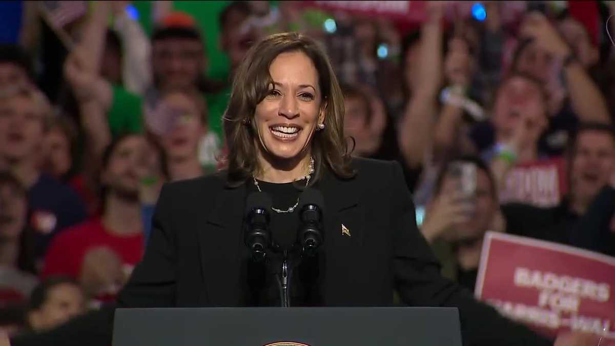 Madison rally: Harris touches on issues important to Wisconsin voters