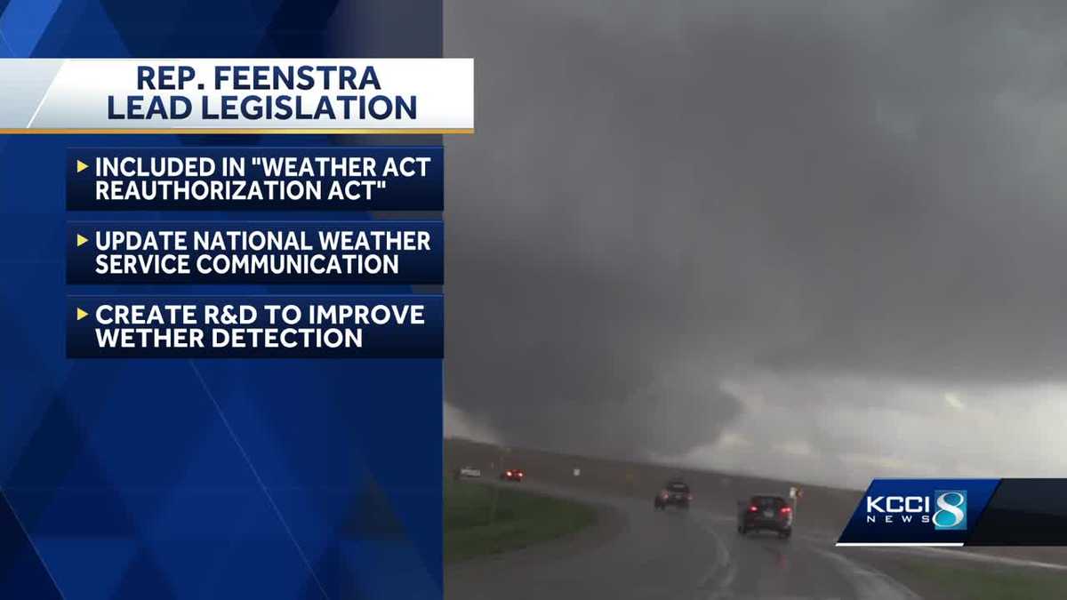 Iowa congressman leads legislation to improve weather communication