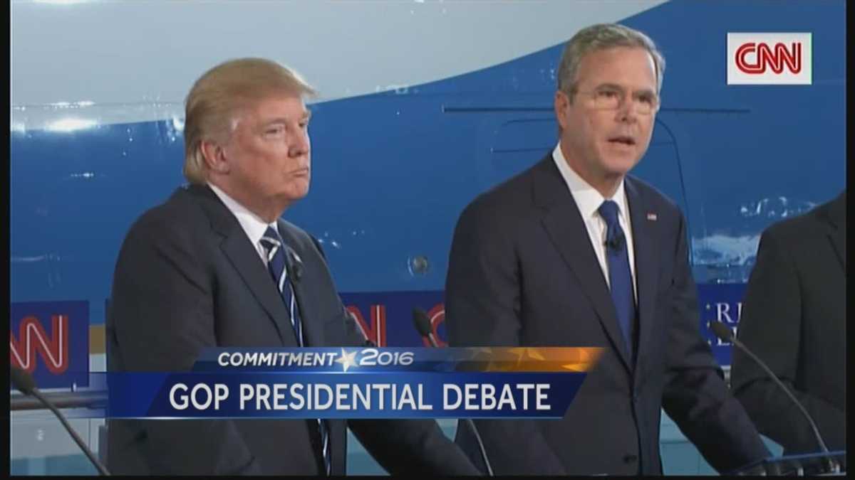 GOP debate: Candidates take turns taking shots at Trump