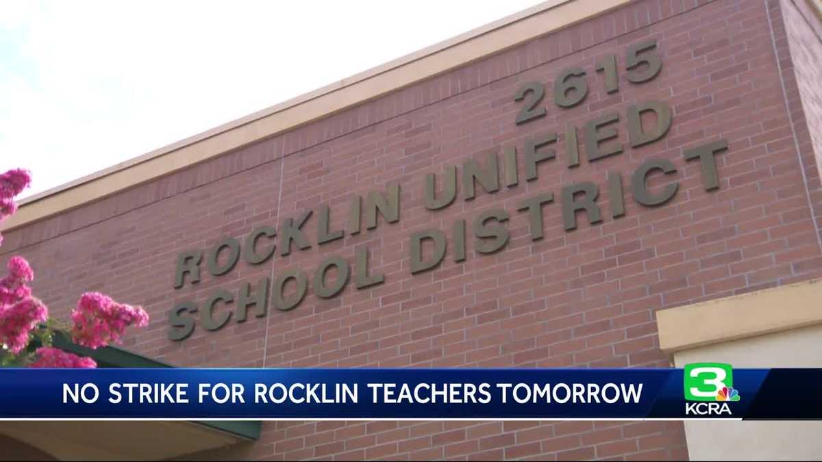 Rocklin schools in limbo amid concerns of teacher strike