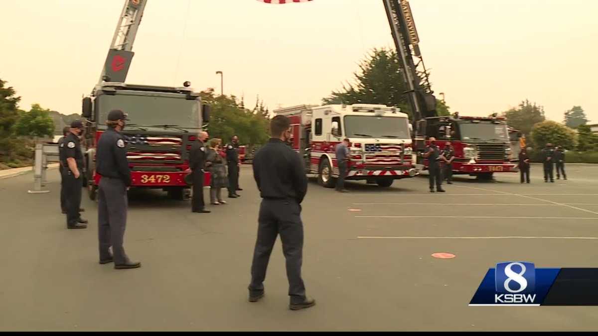 Santa Cruz County firefighters honor 9/11 first responders