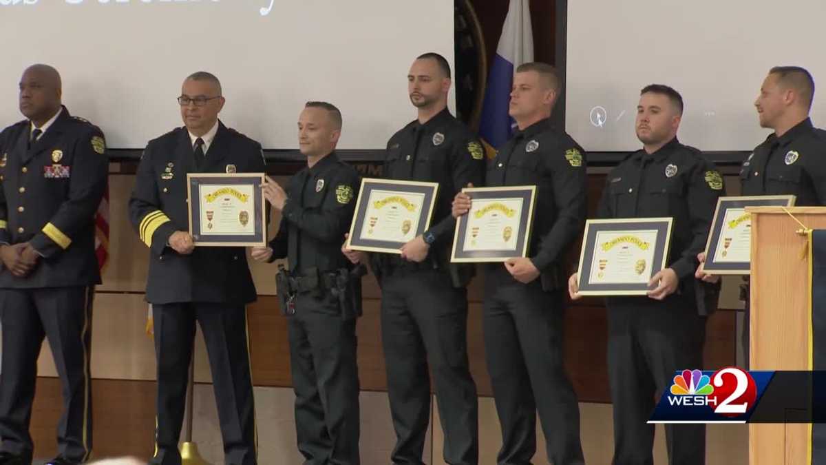 Orlando police department awards officers and civilians