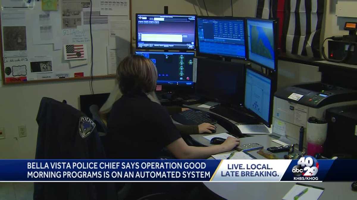 Operation Good Morning is on an automated system