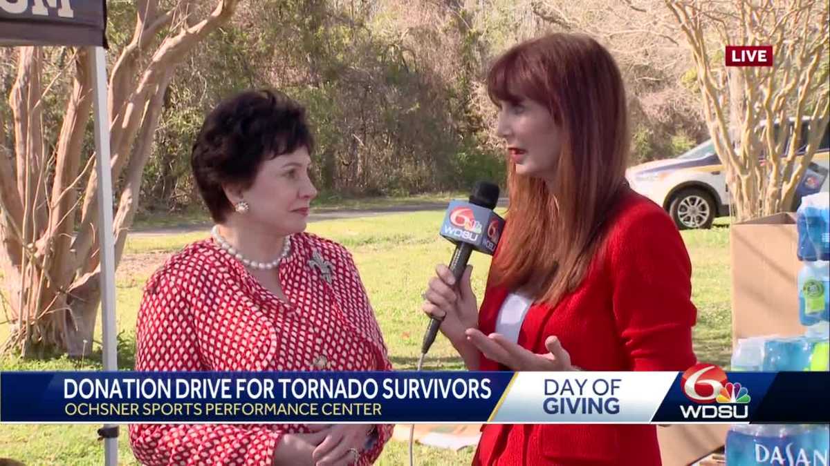 New Orleans Gayle Benson 'prays every night' for tornado survivors