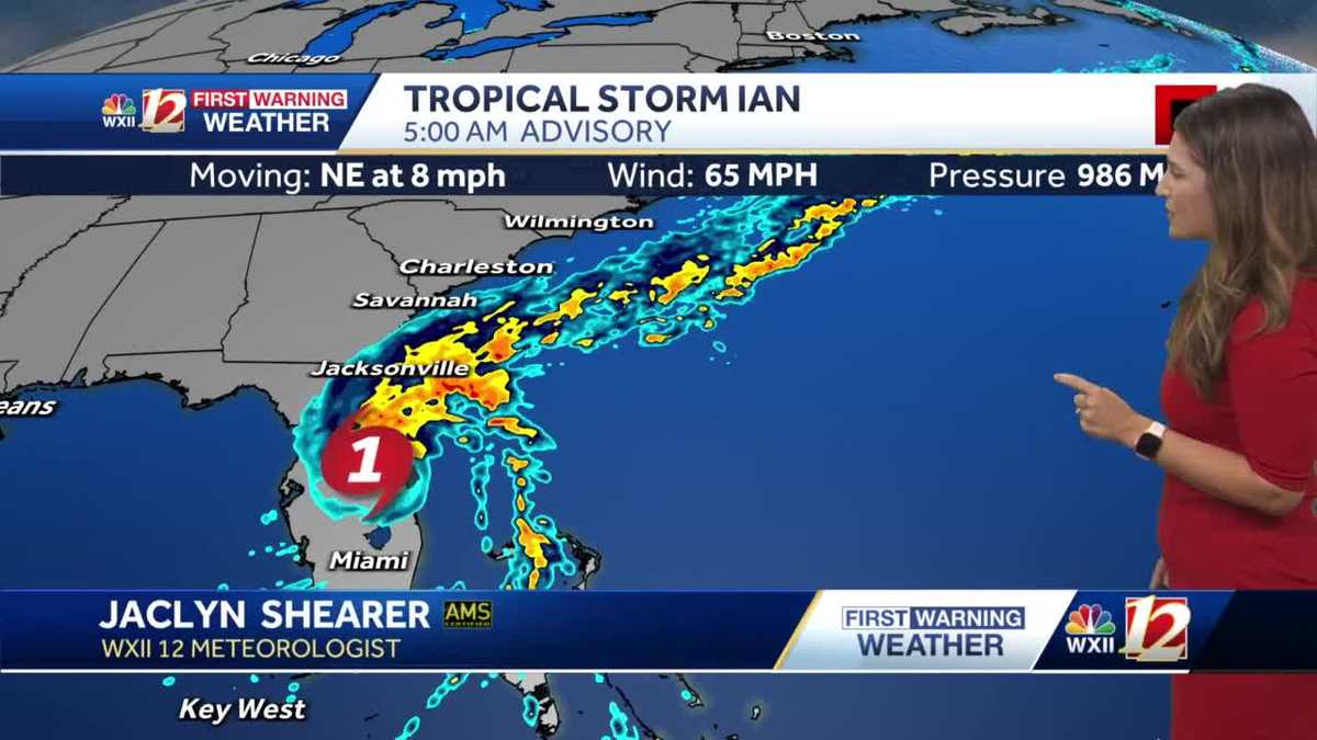 WATCH: Cool, Windy Thursday. Ian Impacts By Friday