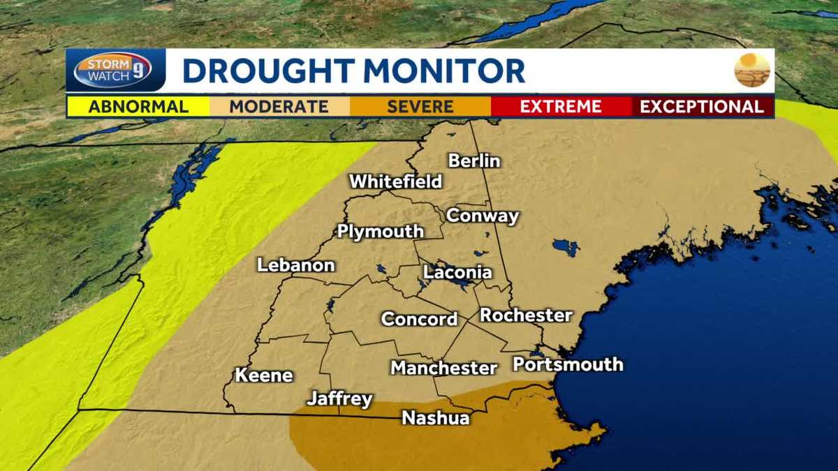 NH drought update: All of NH in moderate drought