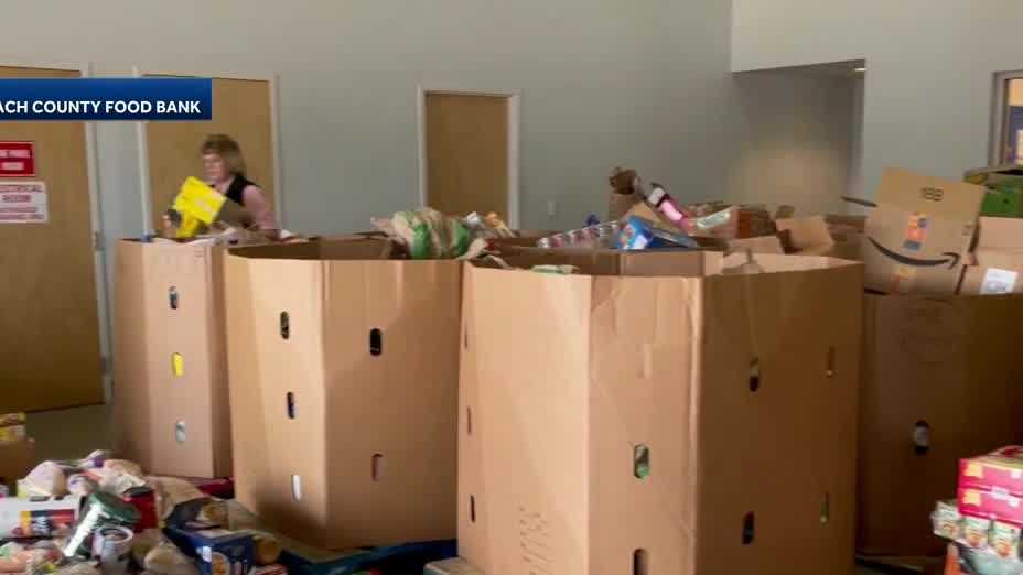 Palm Beach County Food Bank back-to-school food drive