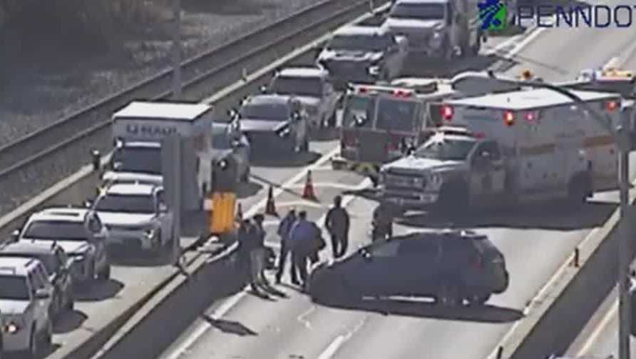Route 28 crash brings emergency response near Pittsburgh bridge