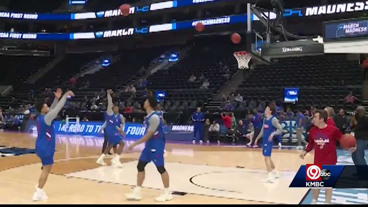 Jayhawks ready for round 1 of NCAA Tournament