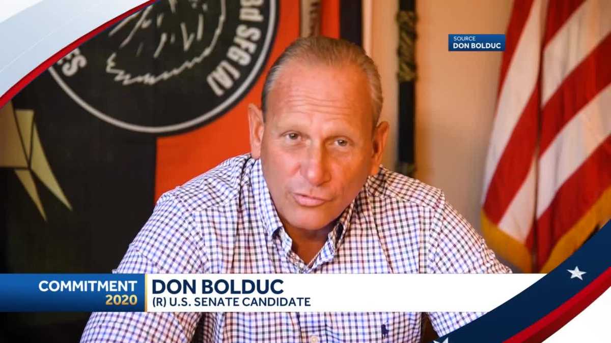 Don Bolduc, Republican candidate for US Senate delivers his final pitch