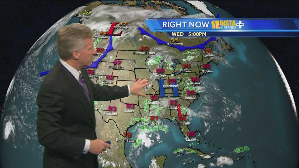 Another hot day in store Thursday