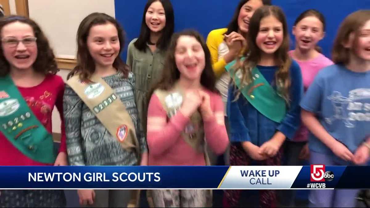 Wake Up Call from Newton Girl Scouts