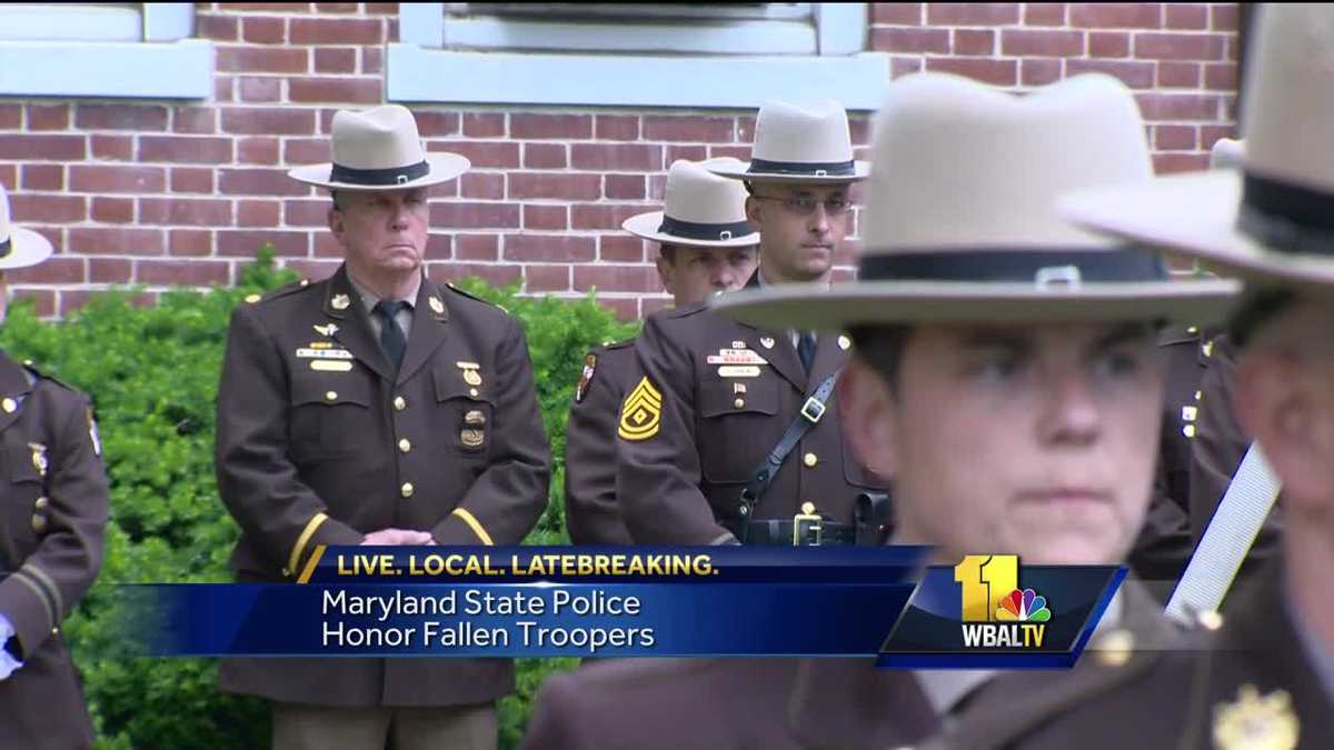 Video State Honors Fallen Troopers At Ceremony