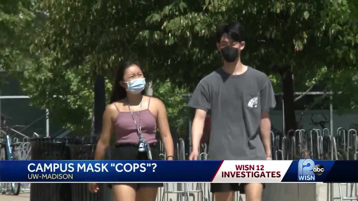 Coronavirus: Campus face mask enforcement left to students