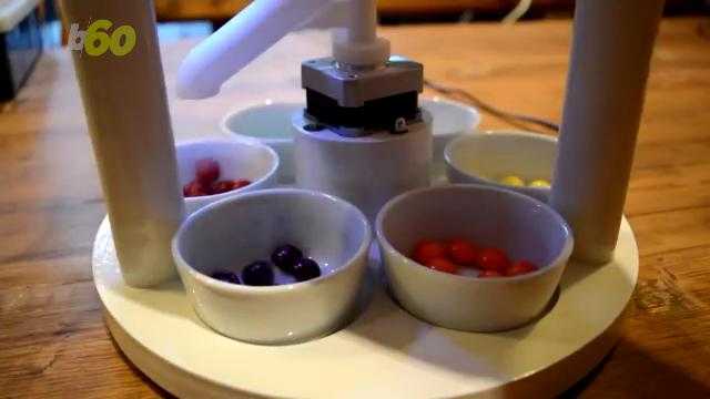 The Skittles color sorting machine you have to see
