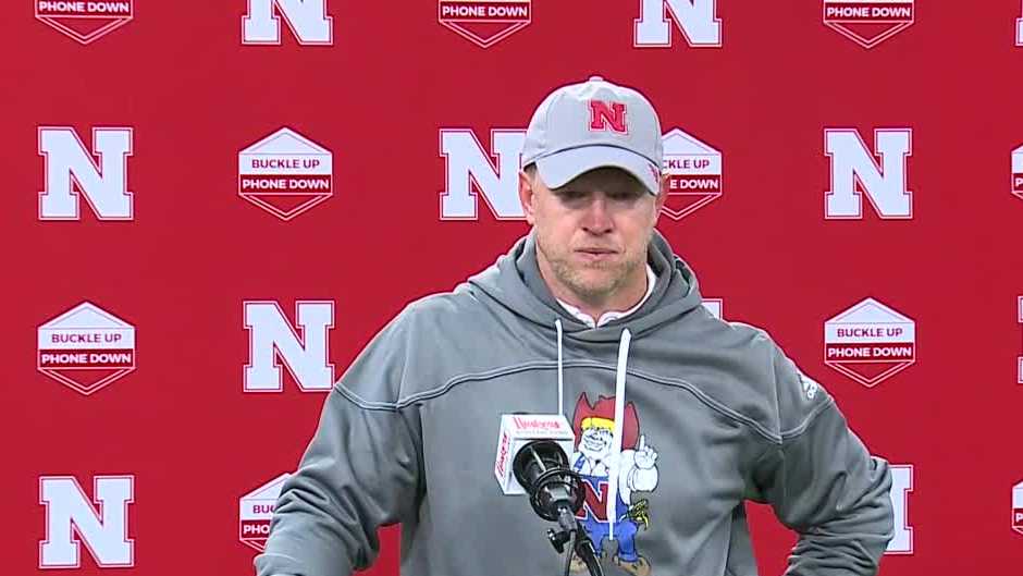 WATCH: Huskers' head coach Scott Frost, post-loss press conference