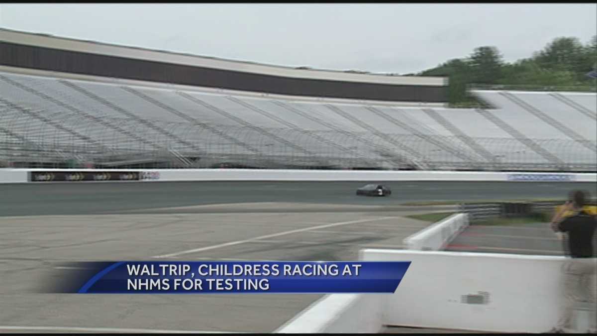 NASCAR testing at NHMS