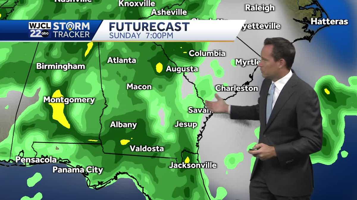 Savannah: Tracking a chance of weekend thunderstorms