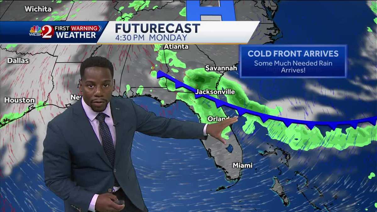 Near record setting weekend temps, rain tomorrow