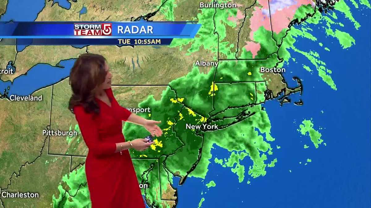 Video: Steady rain into evening