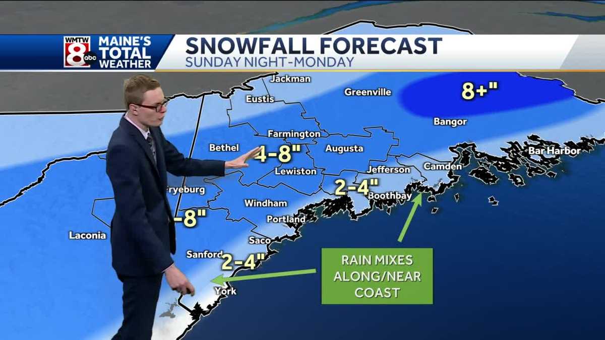 Winter storm on the way tonight into Monday