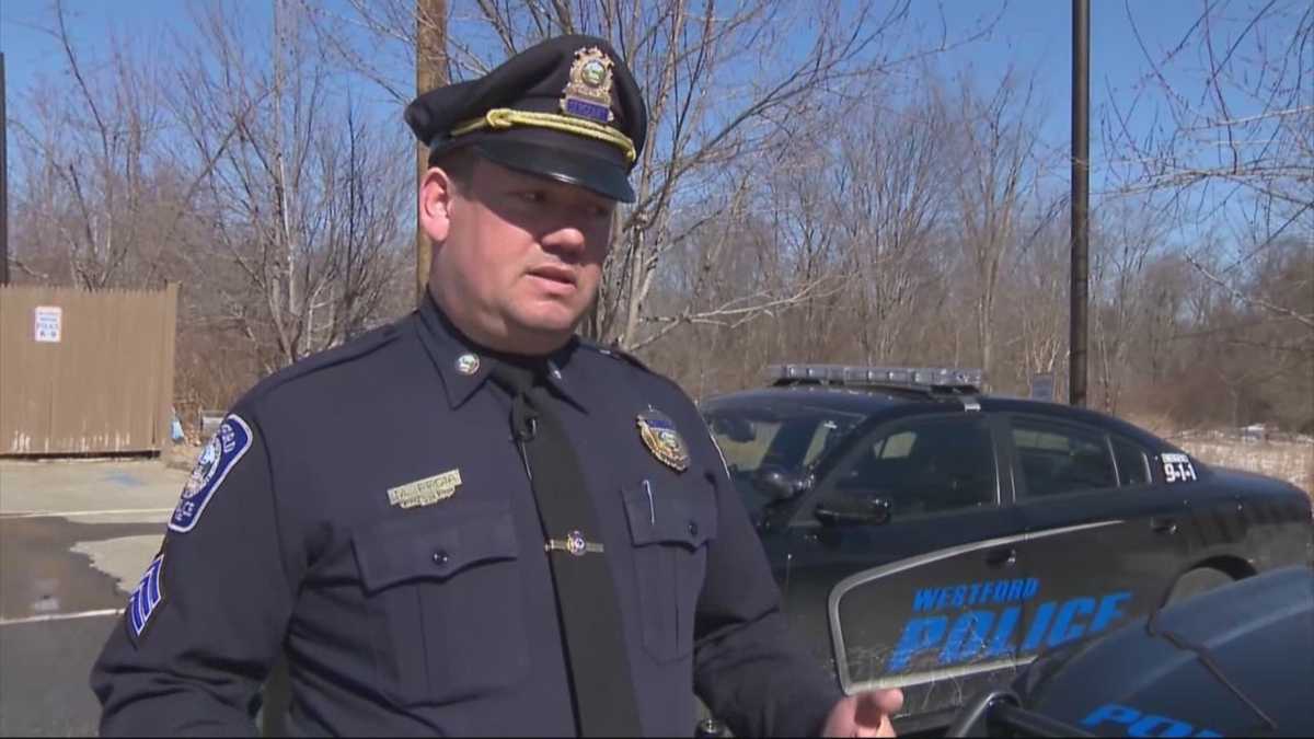 Police officer saves man with seconds to spare
