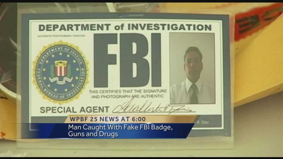 Raid yields drugs, guns, fake FBI credentials Raid yields drugs, guns, fake FBI credentials