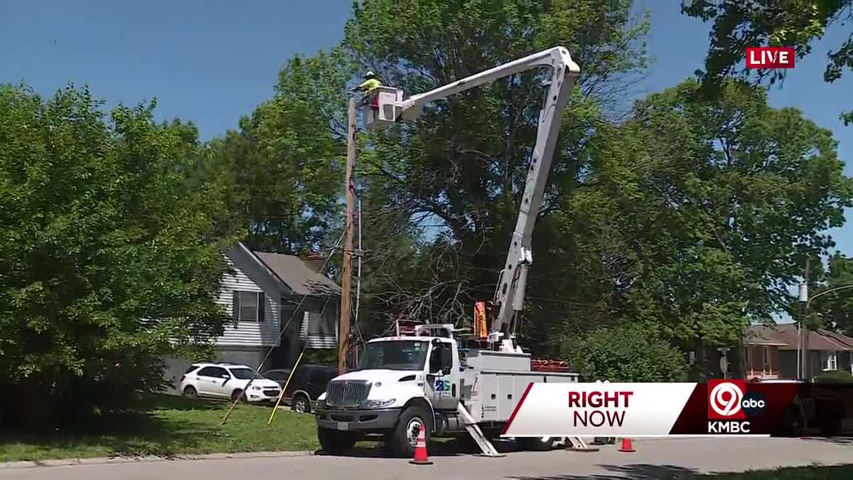 Debris drop-off sites open as cleanup from weekend storms in the KC