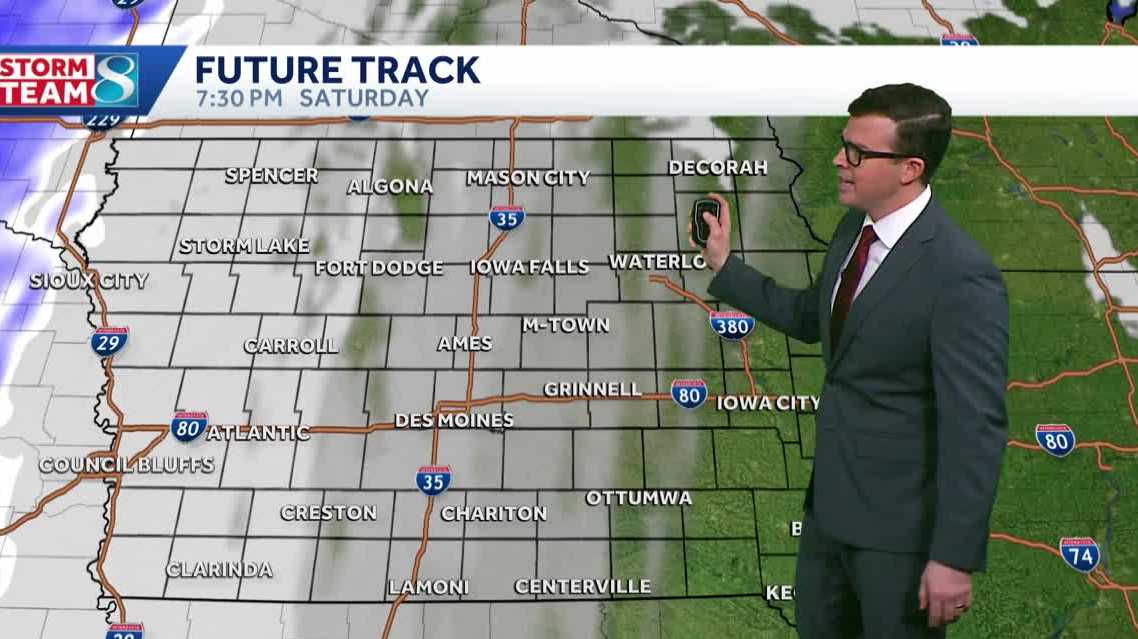 Des Moines weather: Temperatures drop as snow chances trend up for the ...
