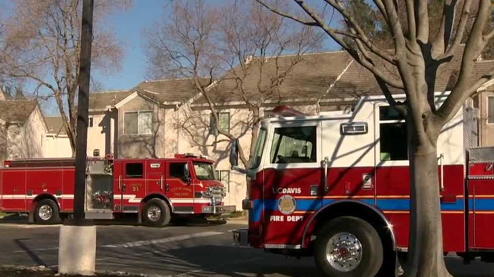 33 people displaced by fast-moving fire in Davis