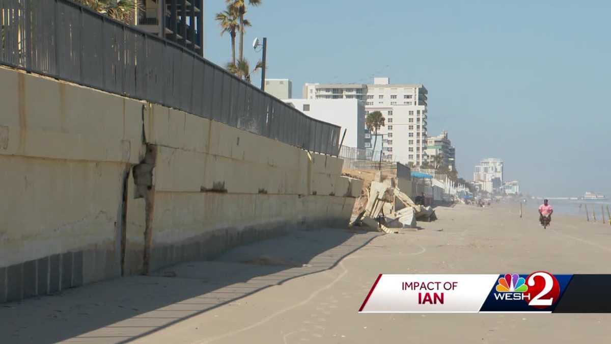 Volusia beaches suffer $15.5M in damages from Hurricane Ian