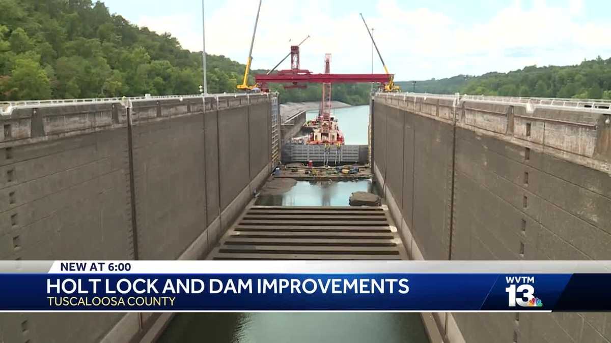 Multimillion dollar upgrades coming to Holt Lock and Dam