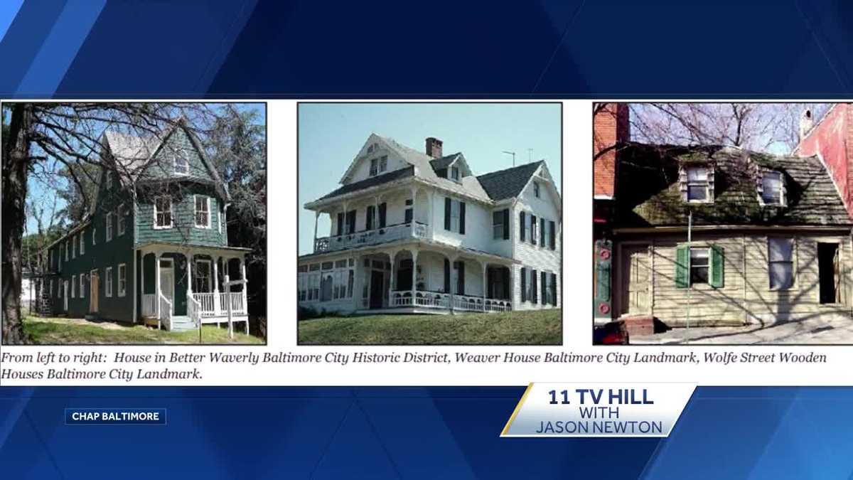 Preserving Baltimore's historic buildings | 11 TV Hill