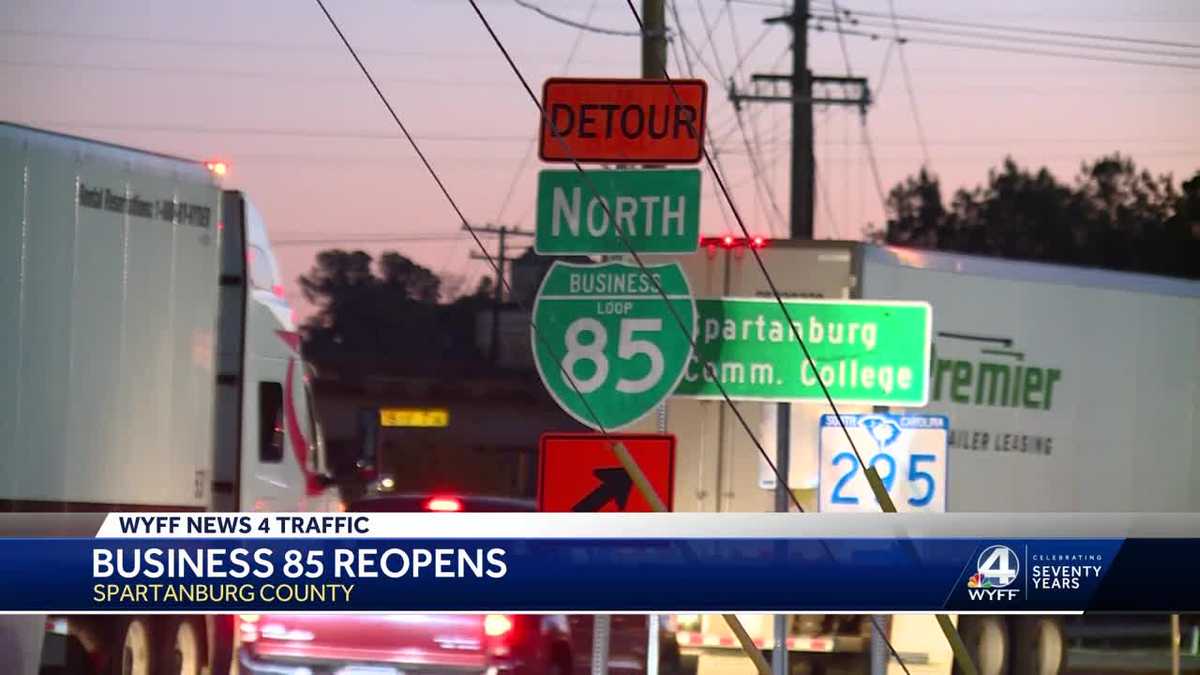 SC: SCDOT is finally reopens interstate 85, since 2021