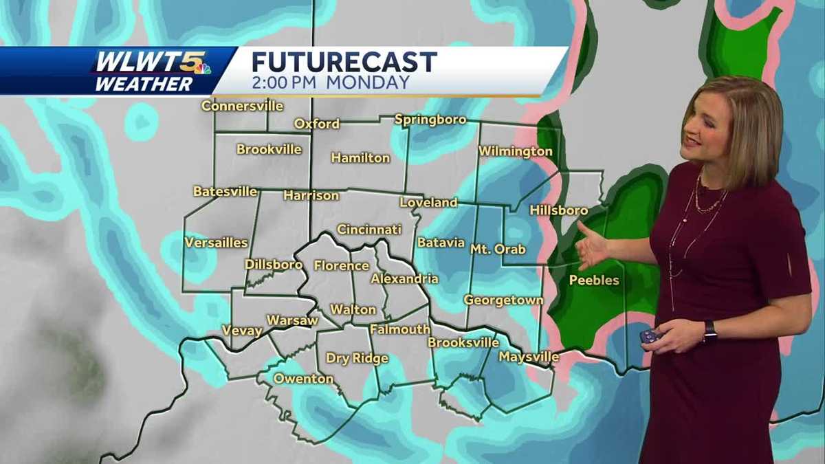 Wind and rain to snow