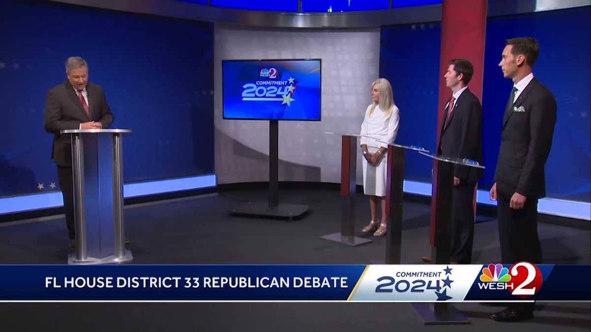 Florida House District 33 Republican primary debate