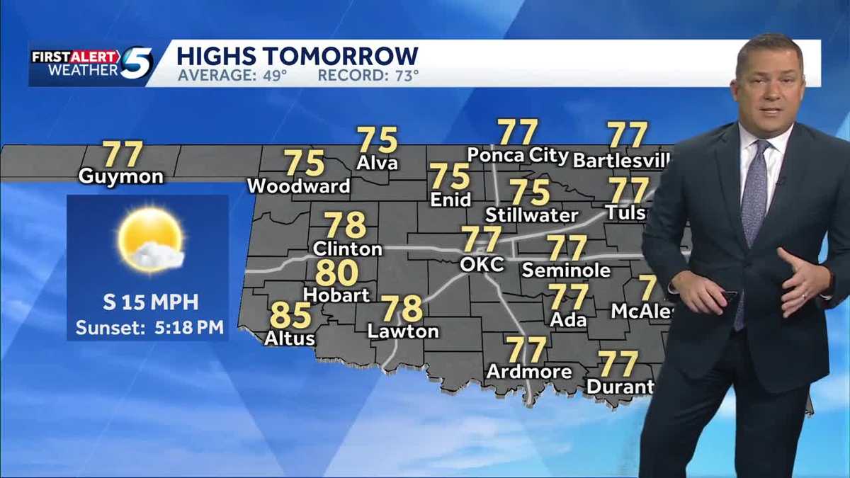 TIMELINE: Potential to break Christmas Day records as warm trend continues