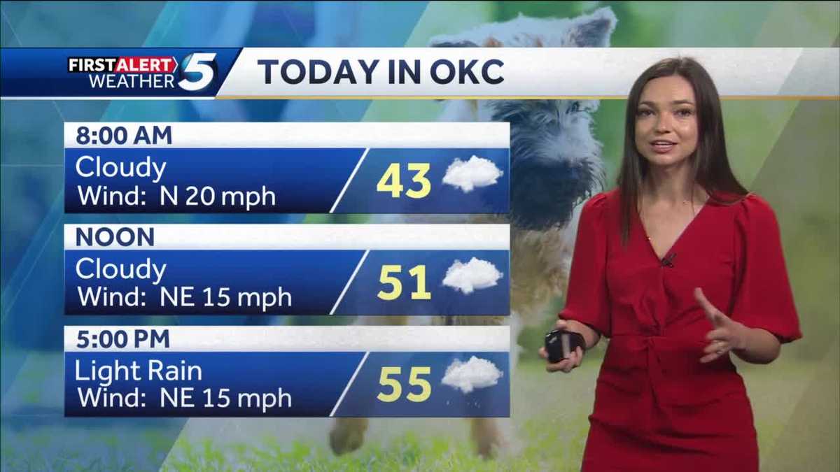 FORECAST: Cooler and Cloudy