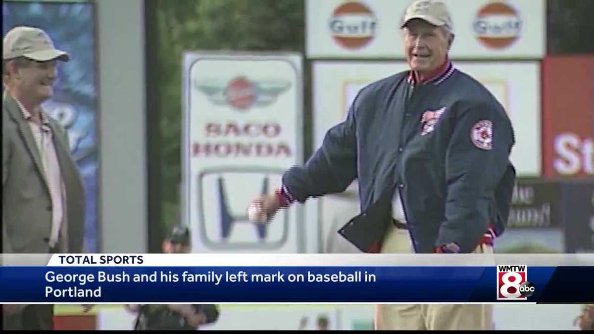 Bush ties to baseball in Portland strong