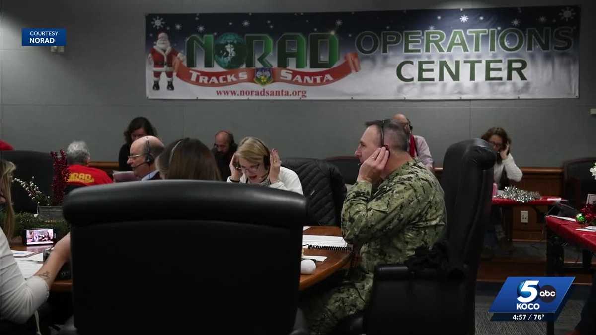 Santa Claus's journey tracked by NORAD for 70 years