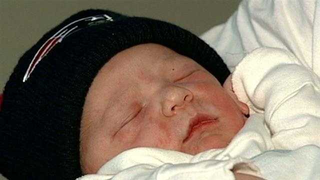 Meet the first baby of 2013!